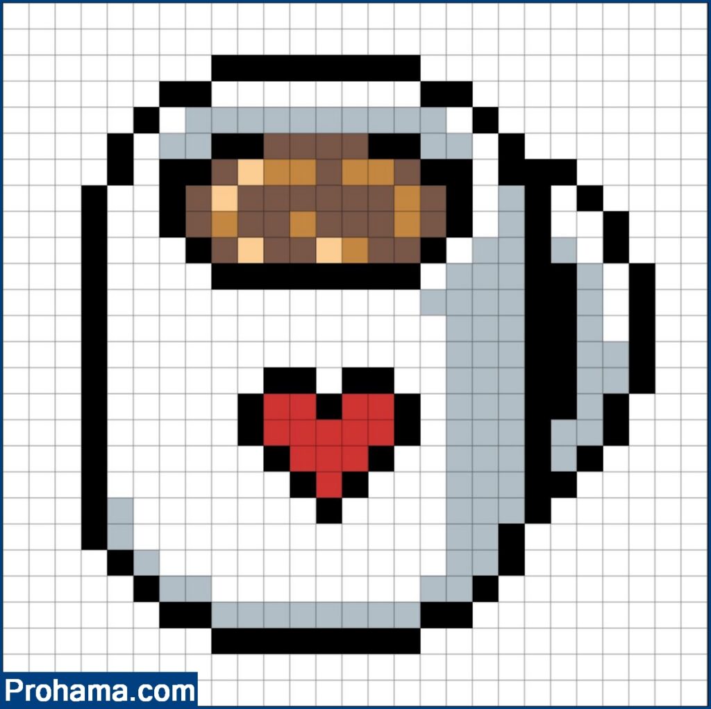 Pixel Coffee | 24x24 Pixel Art