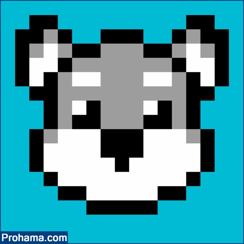 Simple Pixel Art Dog | Easy Easy Pixel Art | 16x16 Pixel Art