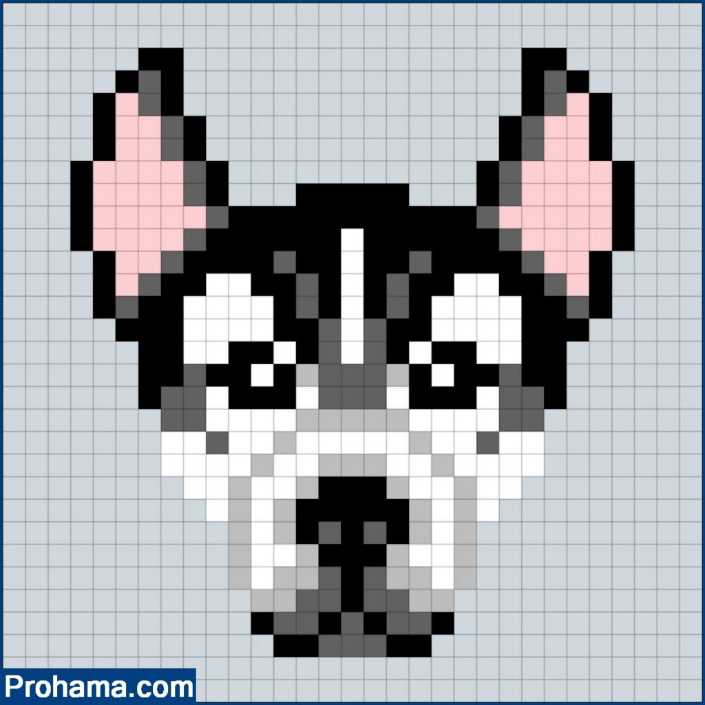 Pixel Art Dog | 24x24 Pixel Art | Pixel Drawing
