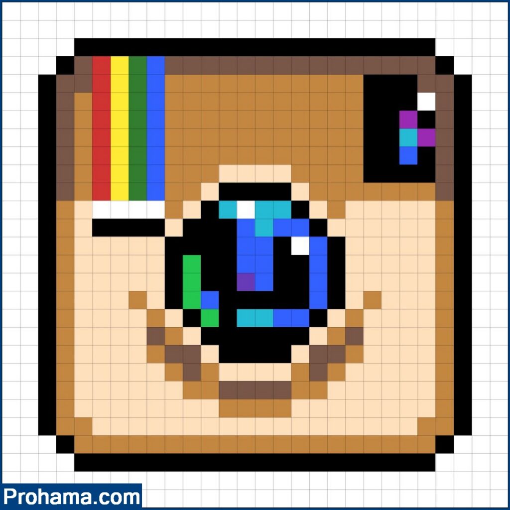 Eyeball Pixel Art | 20x20 Pixel Art