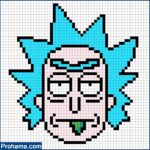 Rick And Morty | Fuse beads ideas